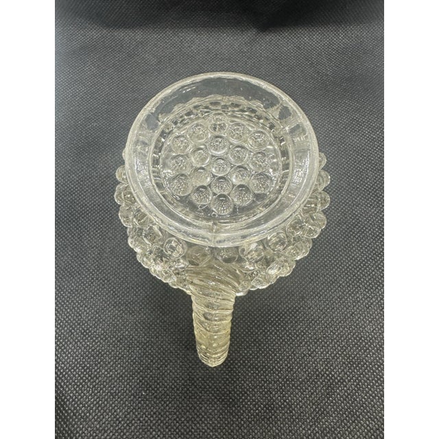 Antique Clear Glass Eapg Pointed Hobnail Cup, 1890’s | Chairish