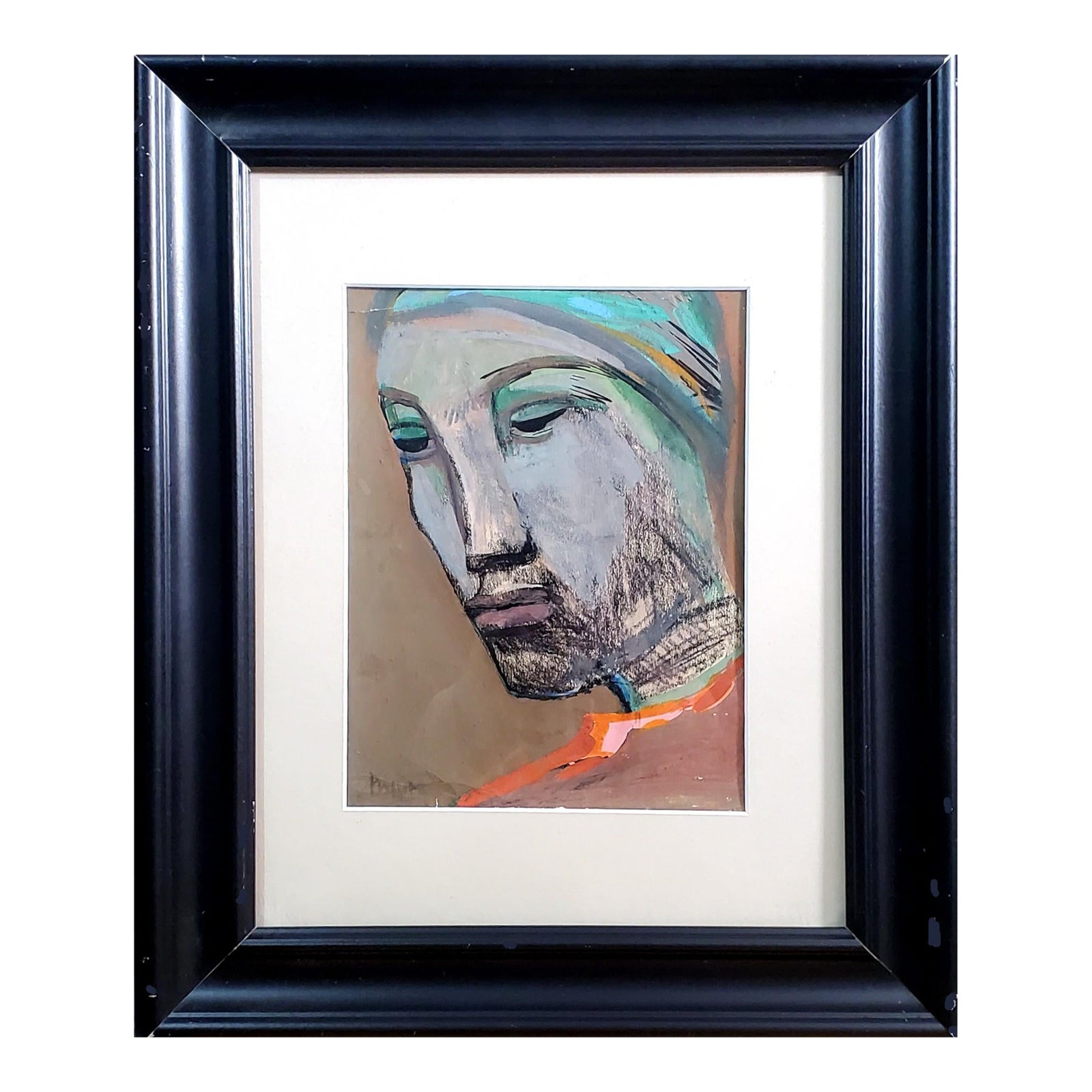 Portrait of a Performer by Joseph Presser (1909-1967) | Chairish