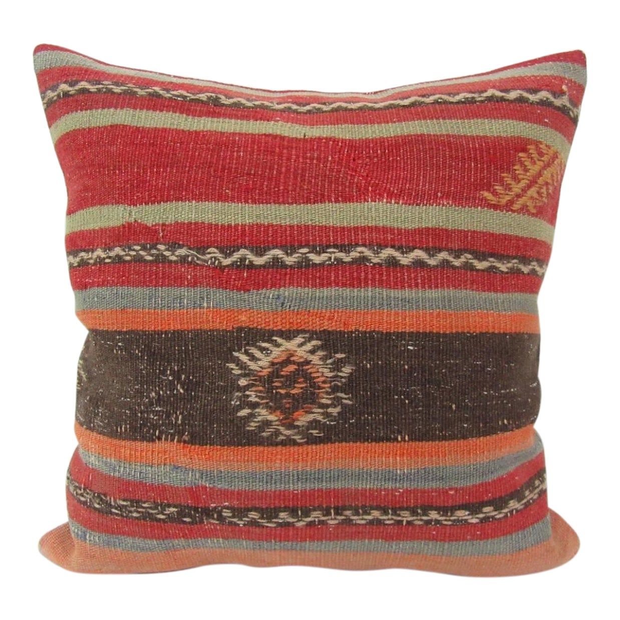 Striped Kilim Pillow Cover | Chairish