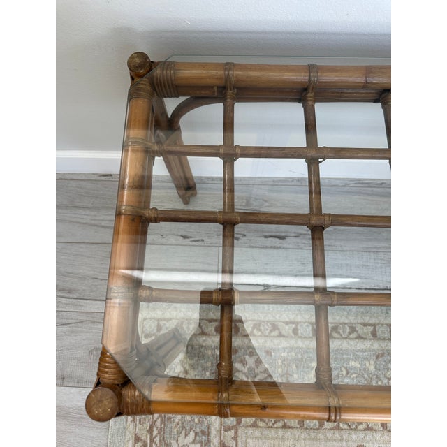 1980s Rattan End Tables Franco Albini Style - a Pair | Chairish