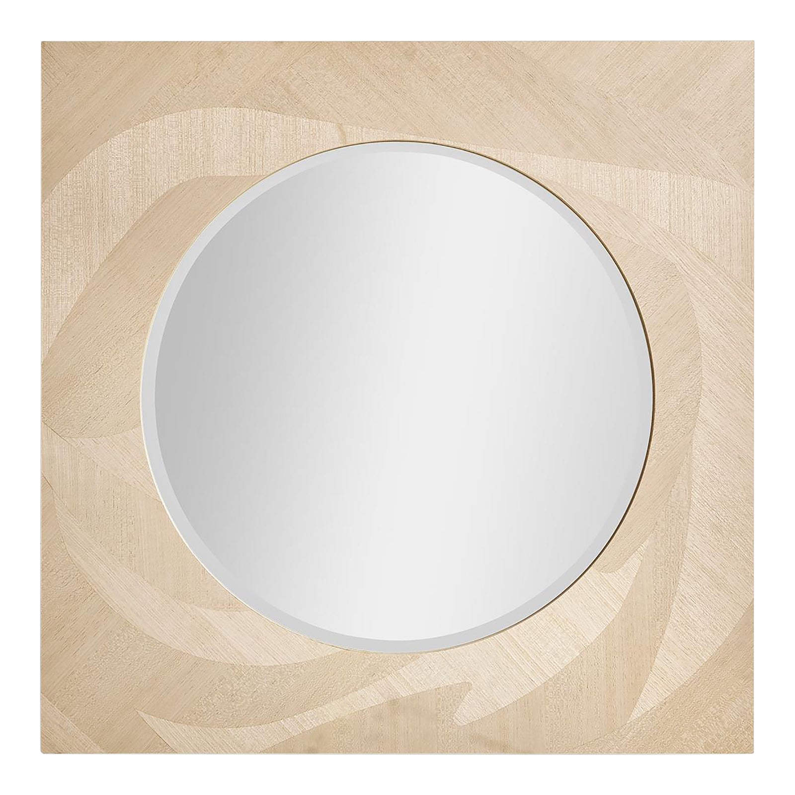Organic Square Mirror | Chairish