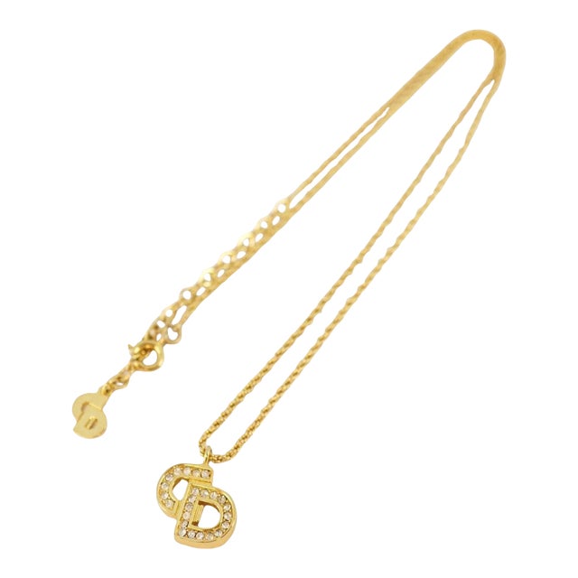 Dior Cd Necklace | Chairish