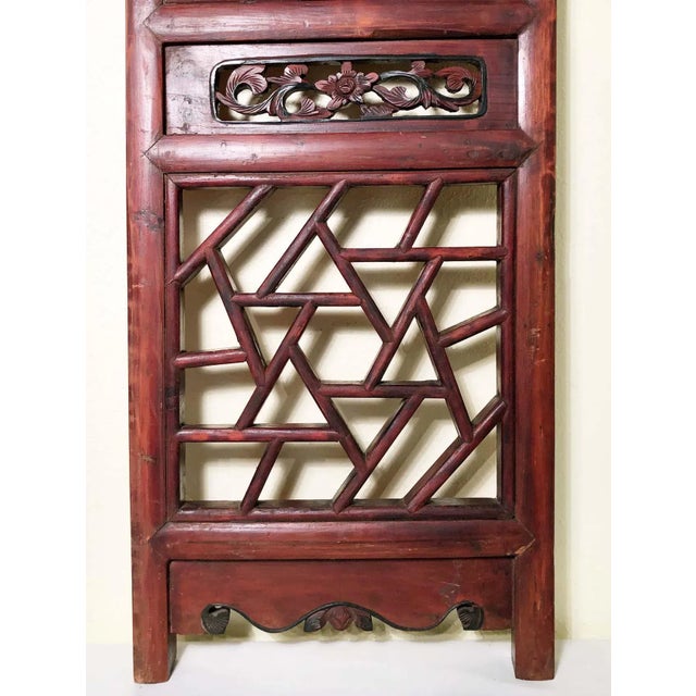 Antique Chinese Screen Panels 3571 Cunninghamia Wood, 1800-1849 - Set ...