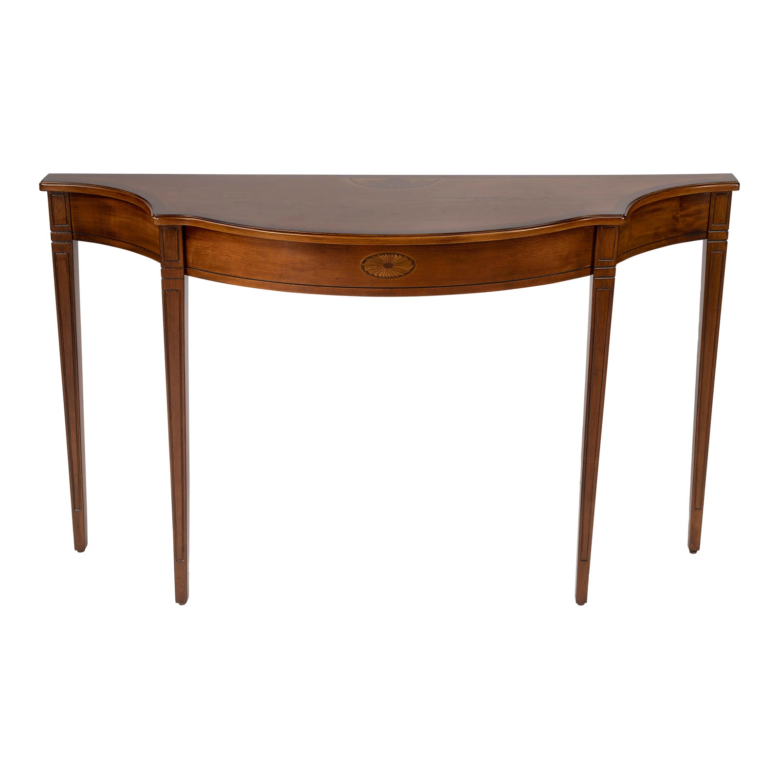 Chester 54" Console Table, Medium Brown | Chairish