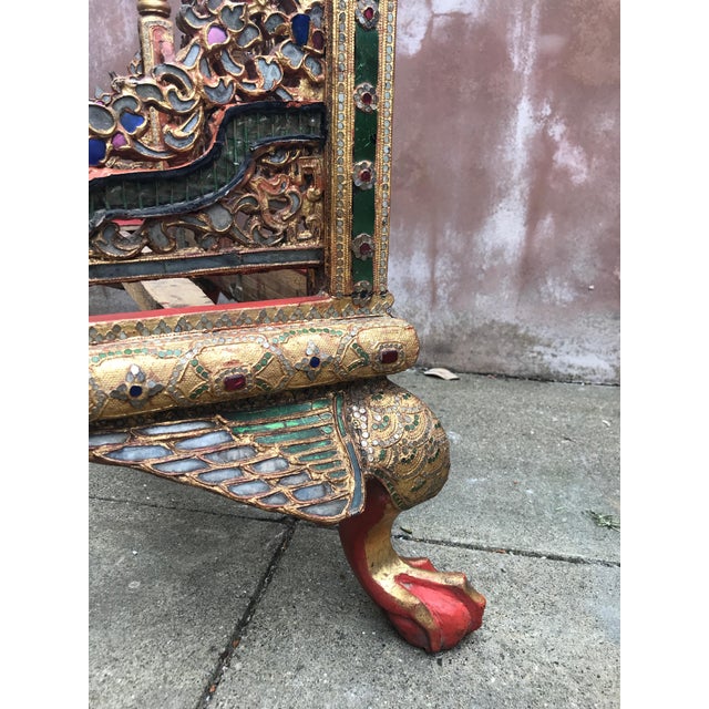 Antique Royal Thai Daybed | Chairish