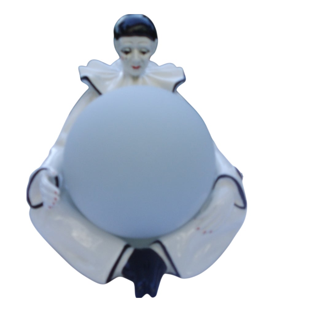 Vintage Italian Pierrot Table Lamp, 1970s | Chairish