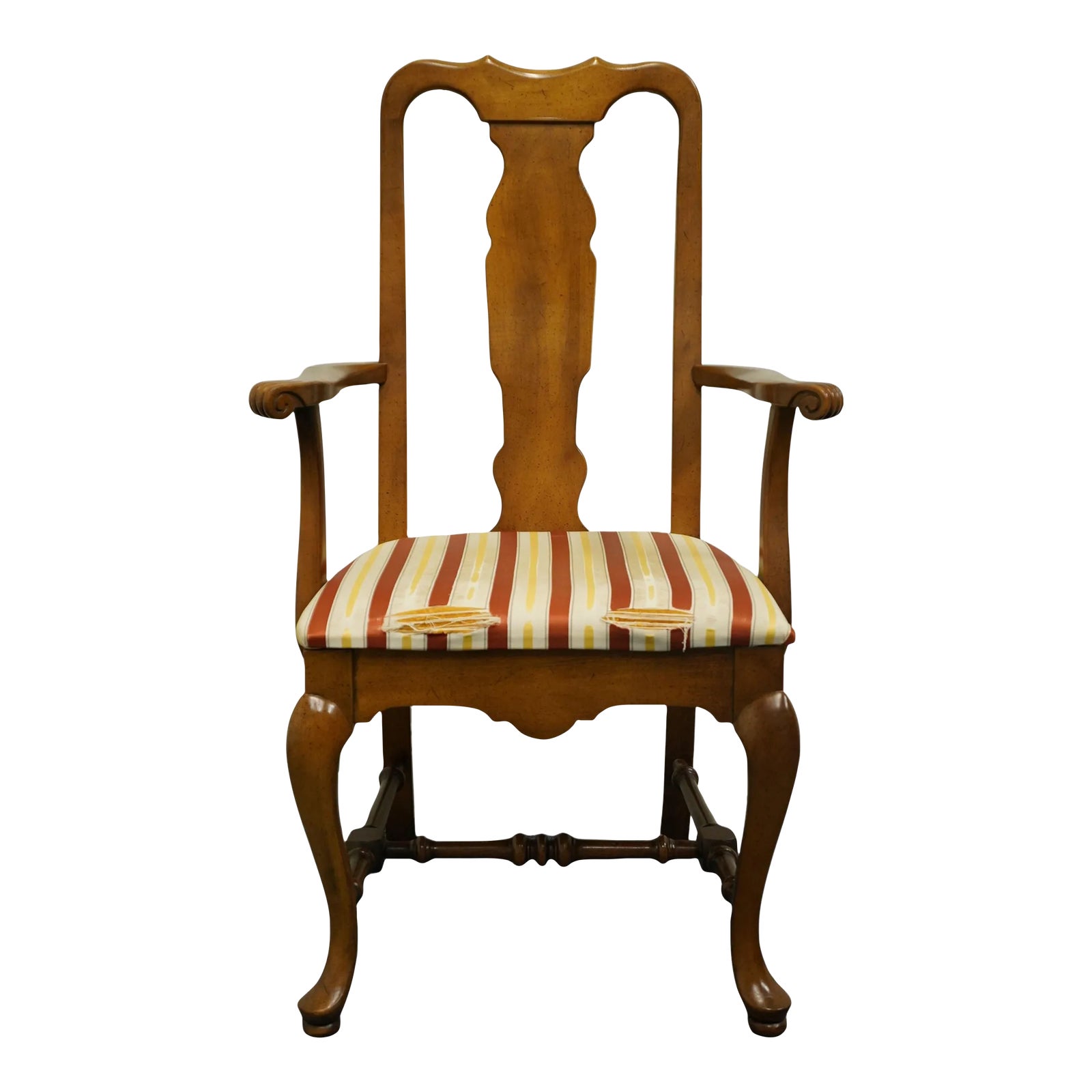 Broyhill Furniture Solid Cherry Traditional Style Dining Arm Chair 7885 ...