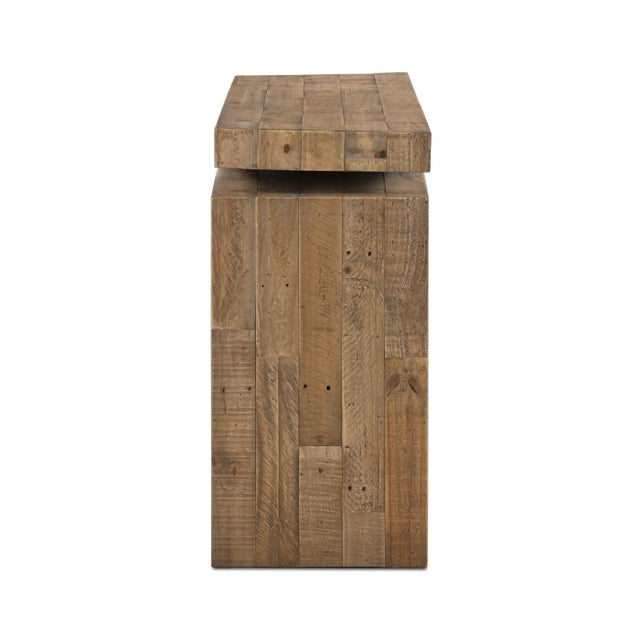 Matthes Console Table, Sierra Rustic Natural | Chairish