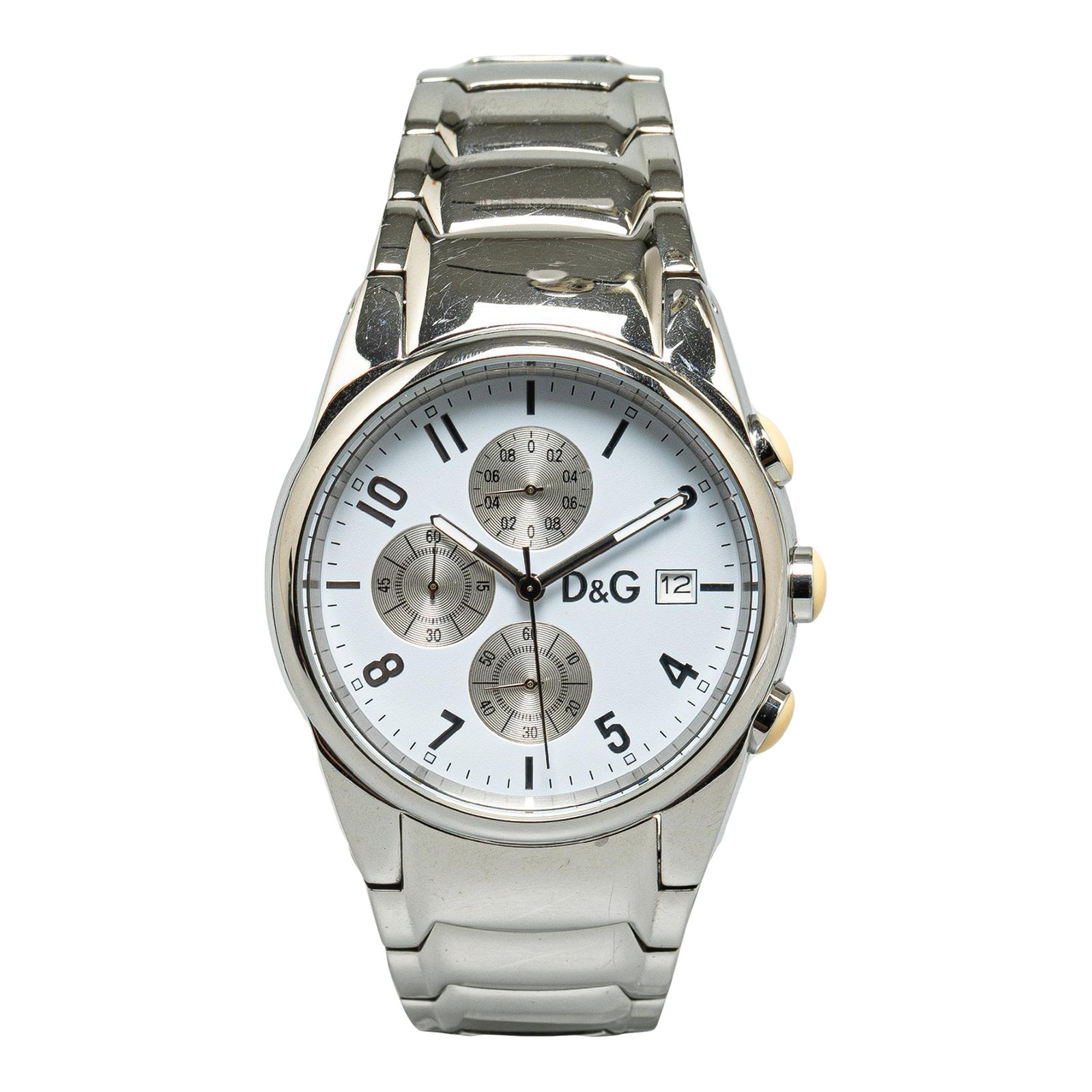 Dolce & Gabbana Quartz Stainless Steel Sandpiper Watch | Chairish