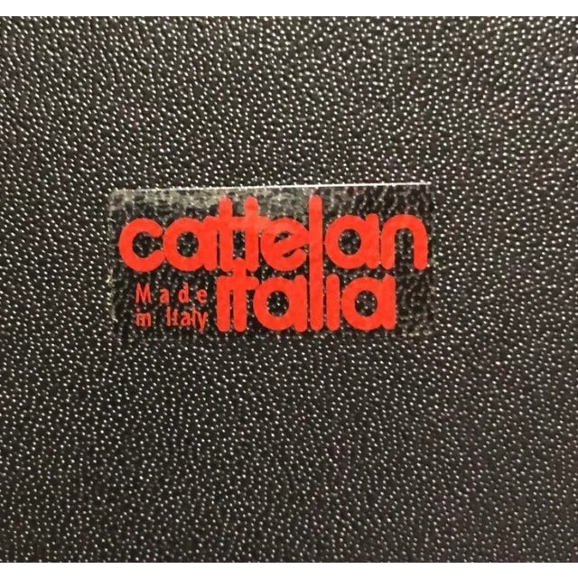 Giorgio Cattelan for Cattelan Italia, Orange Leather Sharon Design ...