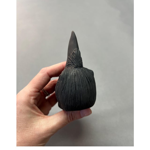 Karla Walter Ceramic Wall Sculpture of Crow #16 2023 | Chairish