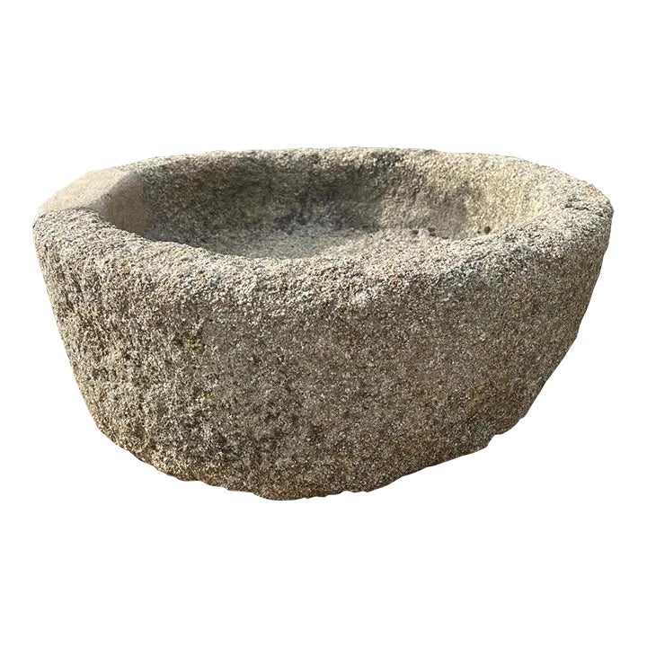 Circa 1860 Granite Mill Stone or Trough Sink From Normandy, France ...