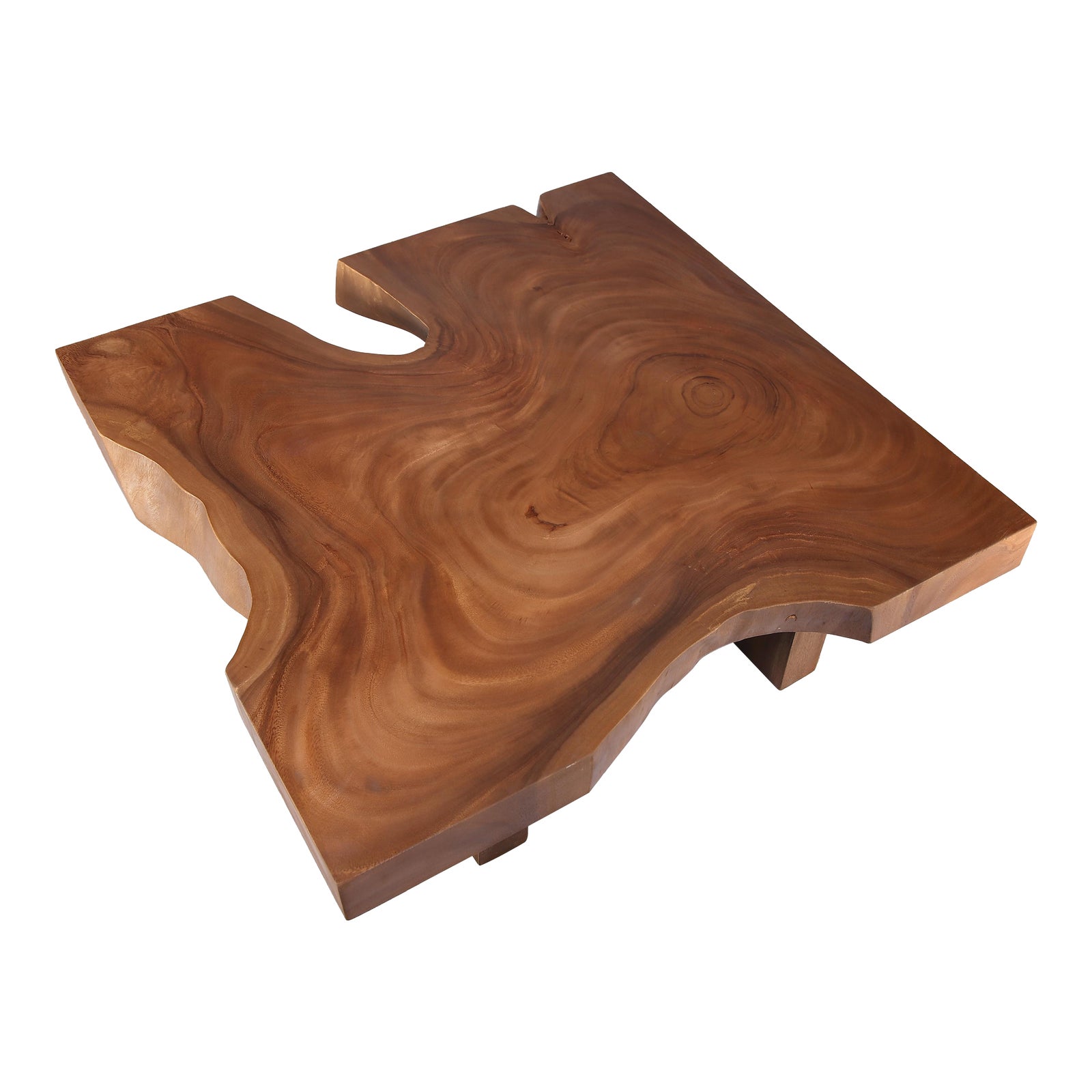 Square Living Edge Coffee Table 39 | Chairish