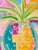 “Pineapple BFF’s” Abstract Painting by Christina Longoria | Chairish