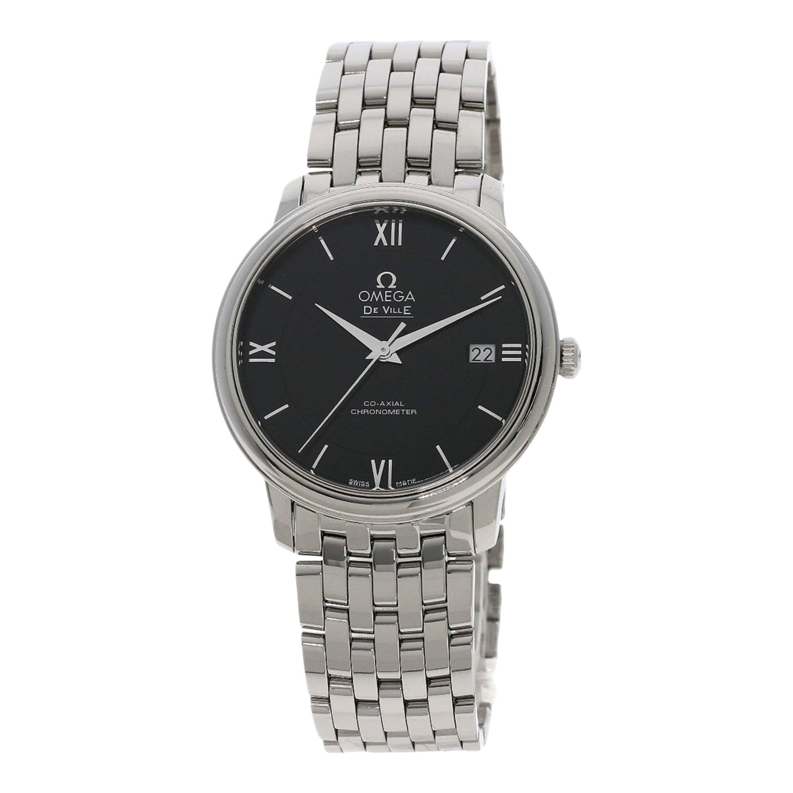Omega 424.10.37.20.01.001 De Ville Prestige Watch Stainless Steel/Ss ...