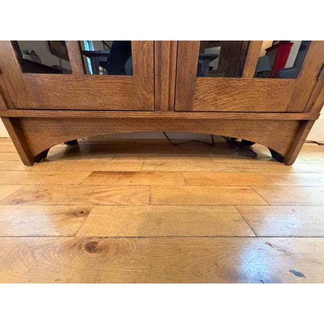 Double Door Stickley Bookcase | Chairish