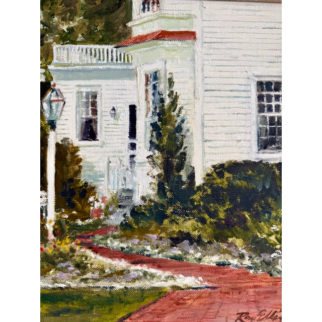 Original Signed Oil Painting by Ray G. Ellis Edgartown Martha's ...
