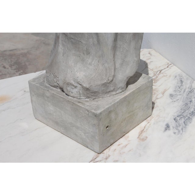 1920s Louis Chalon, French Art Nouveau Plaster Bust of Saint Bernadette ...