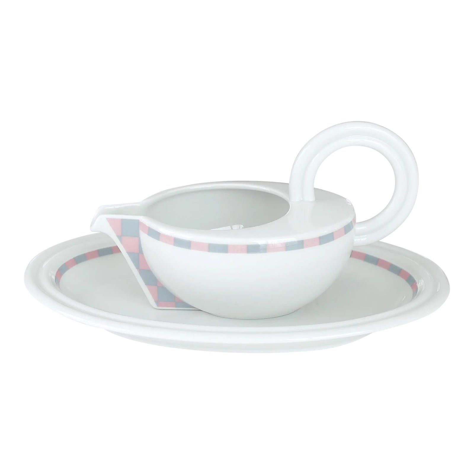 1980s Mario Bellini for Rosenthal Porcelain Cupola Sauciere Gravy ...