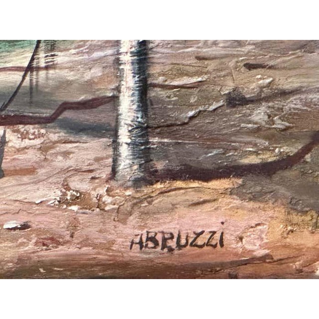 'Man by the Bridge" Cityscape Oil Painting by Harold Stephenson, Aka ...