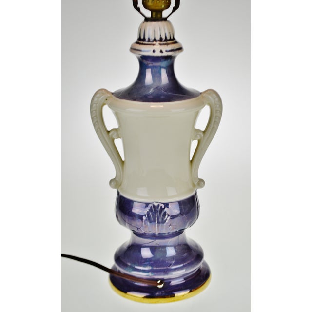 Victorian Limoges Ulrich Style Table Lamp | Chairish