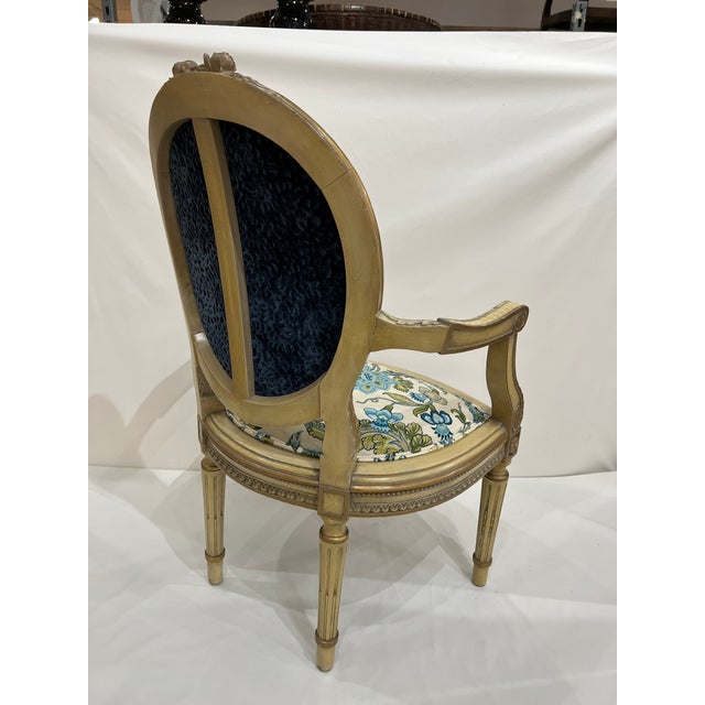 Early 20th Century Attributed Louis XVI Bergere Armchair with Carved ...