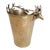 Antique Stag Head Ice Bucket Brass Vase Wine Bucket | Chairish