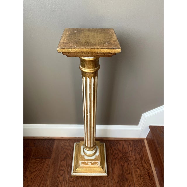 Mid Century Florentine Italian Pedestal | Chairish