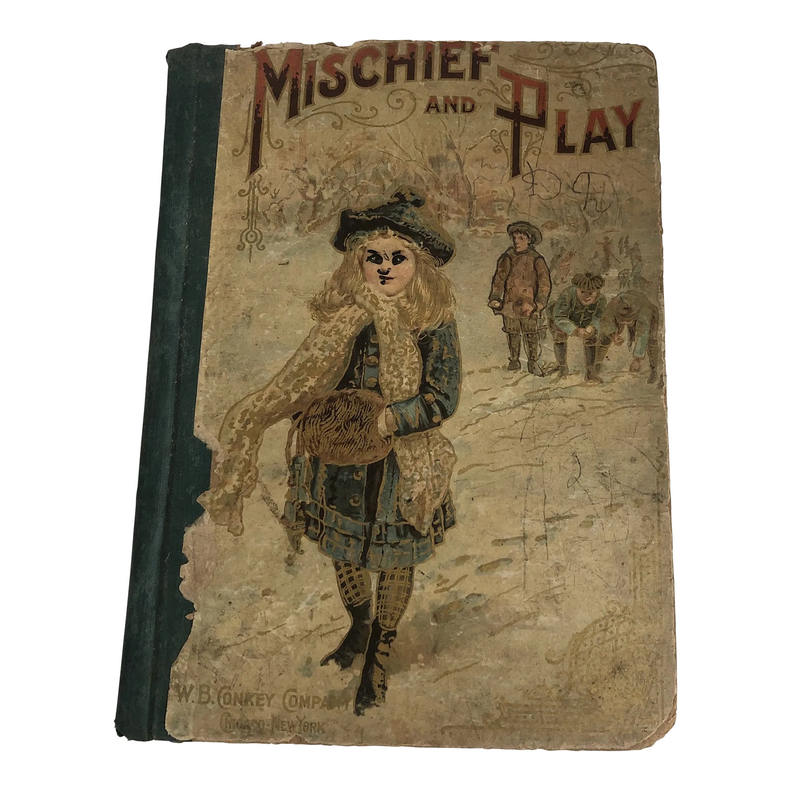 Children’s Antique Story Book, 1898 | Chairish
