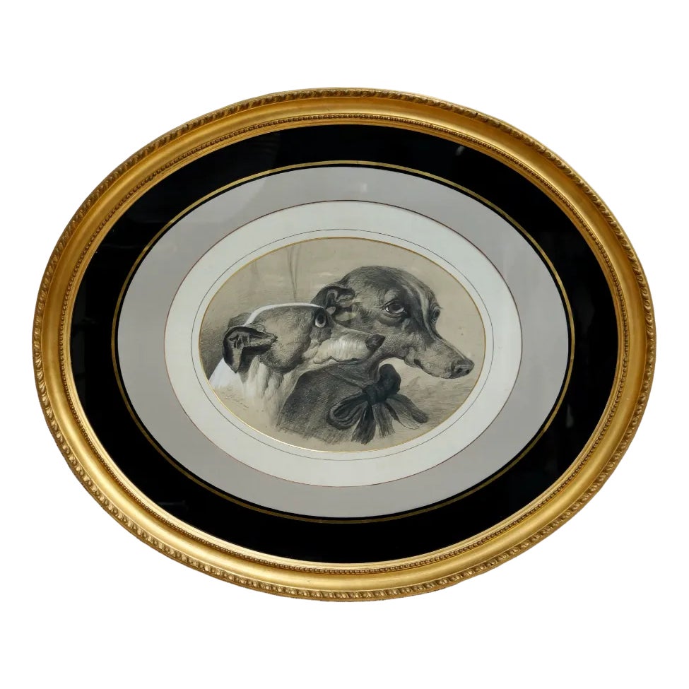 Joseph Witham, Drawing, 19th-Century, Pencil, Framed | Chairish