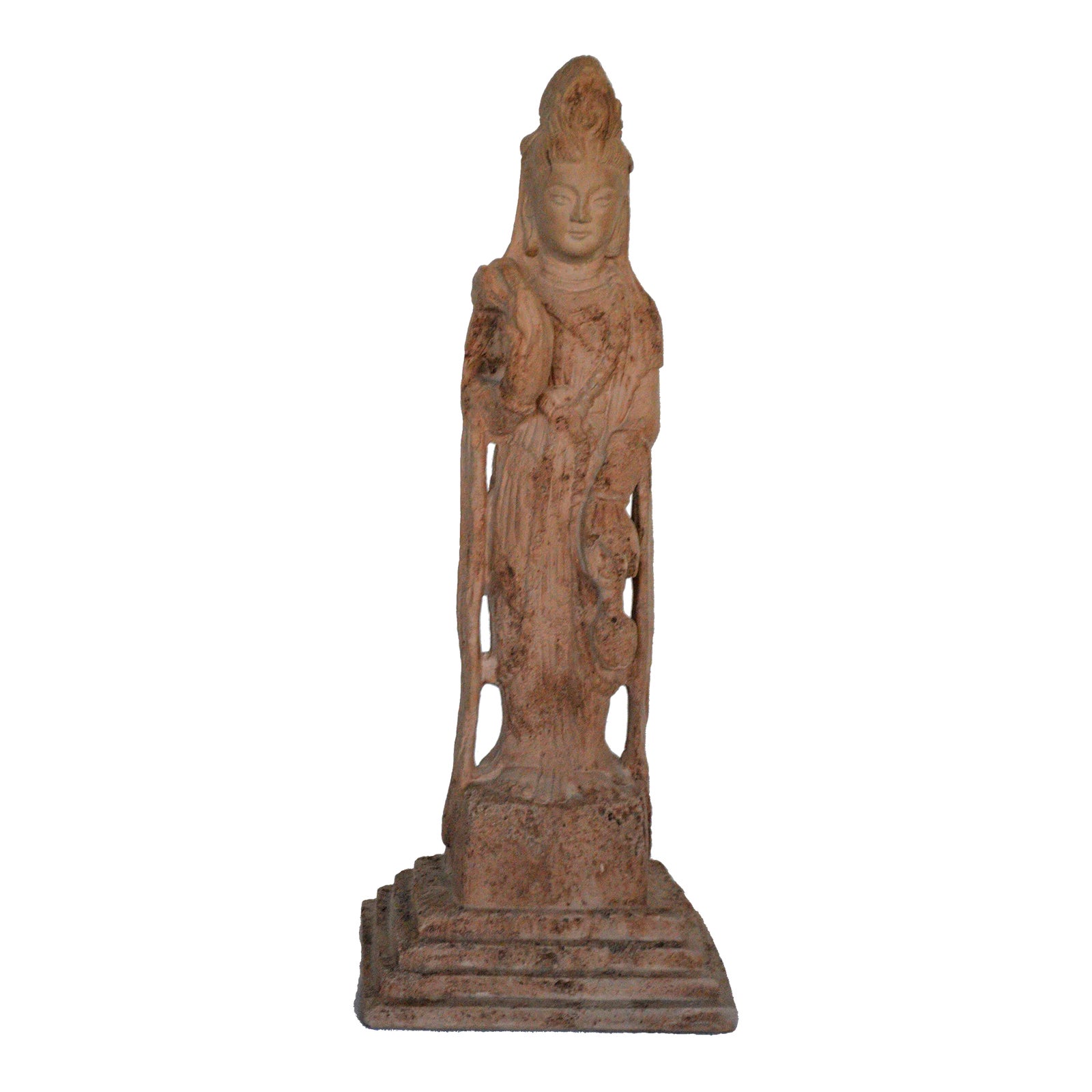 1950s Jaru of California Kwan Guan Yin Chinese Goddess Sculpture 20 ...