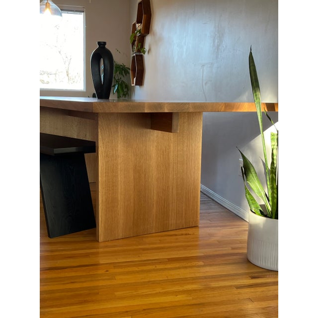 Rift Sawn White Oak Dinning Table- Made to Order | Chairish