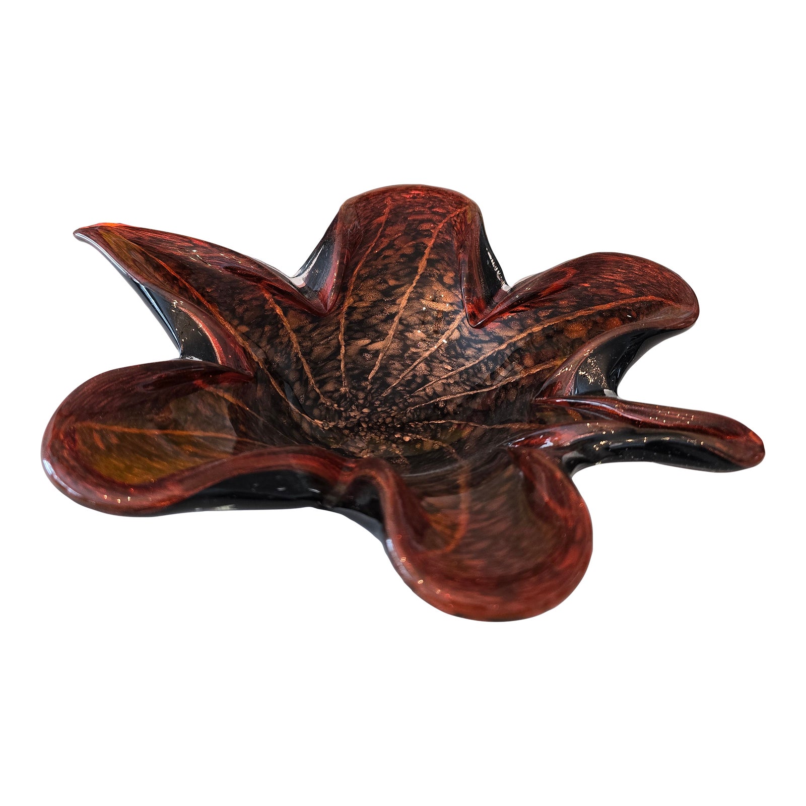 Vintage Abstract Centerpiece Attributed to Murano | Chairish