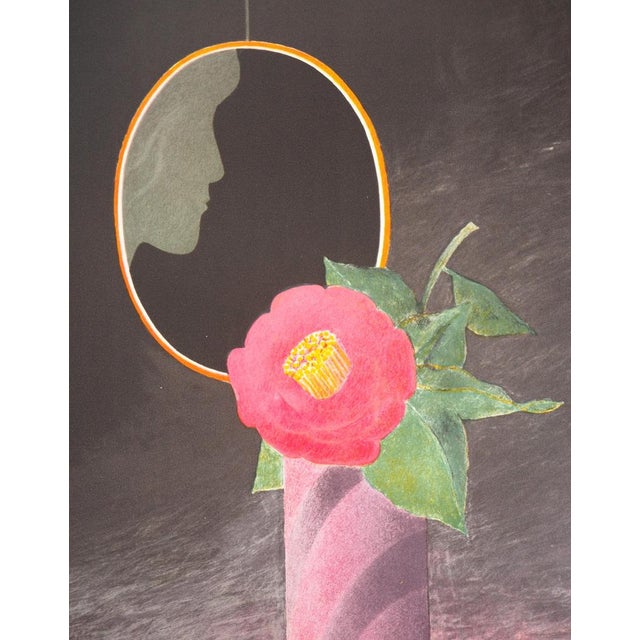 Pierre Garcia-Fons, Reflection in the Mirror, Lithograph | Chairish