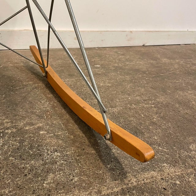 Charles and Ray Eames Arm Shell Rocking Chair for Herman Miller in ...