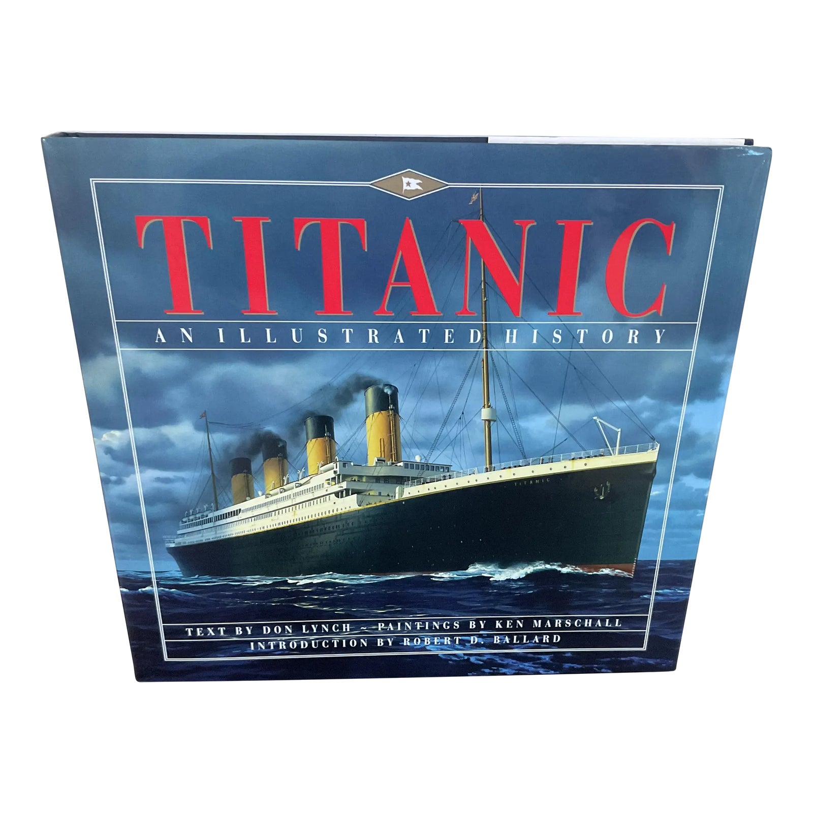Titanic: An Illustrated History Coffee Table Book Signed by the Author ...