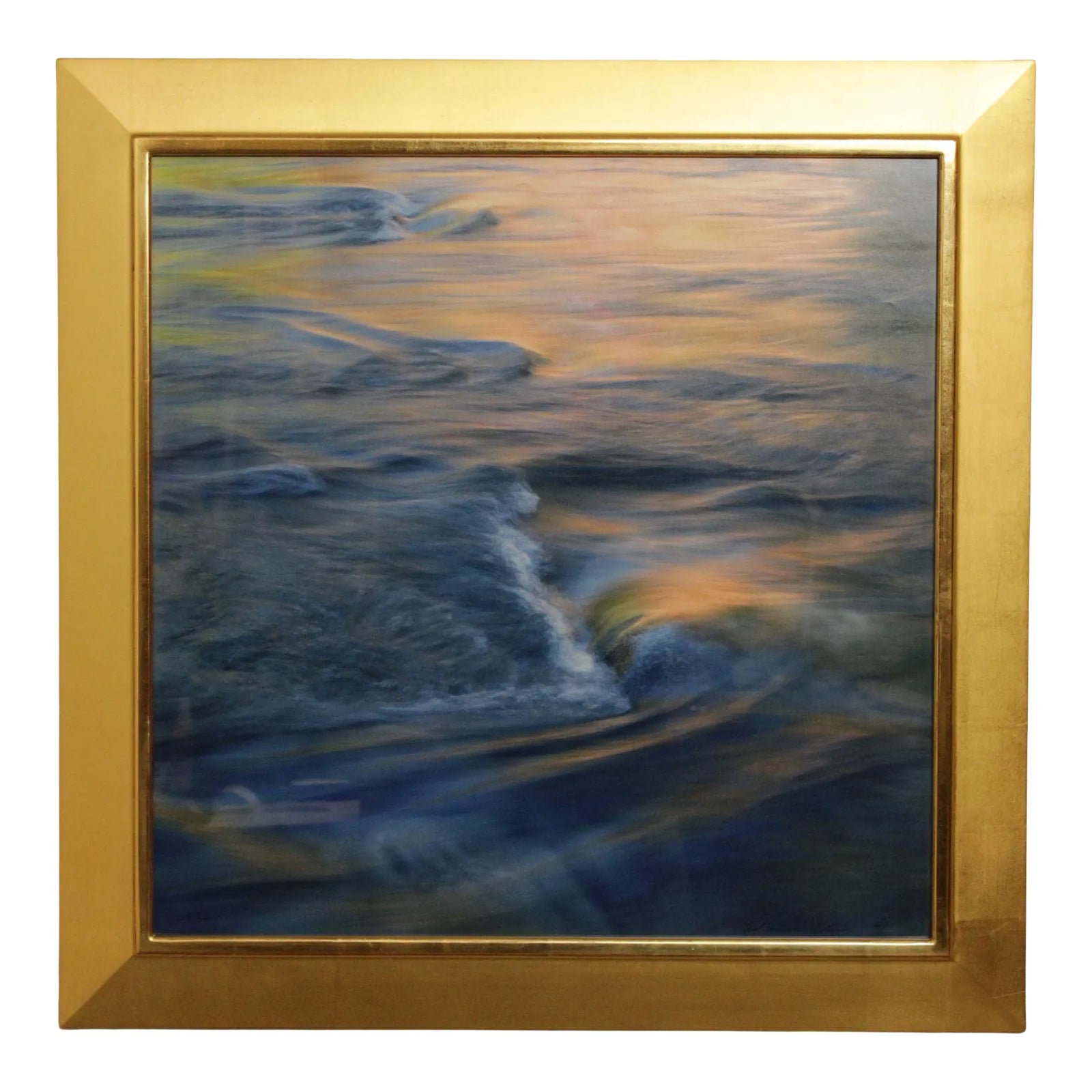 Adrienne Adam, Ocean Waves Lithograph | Chairish