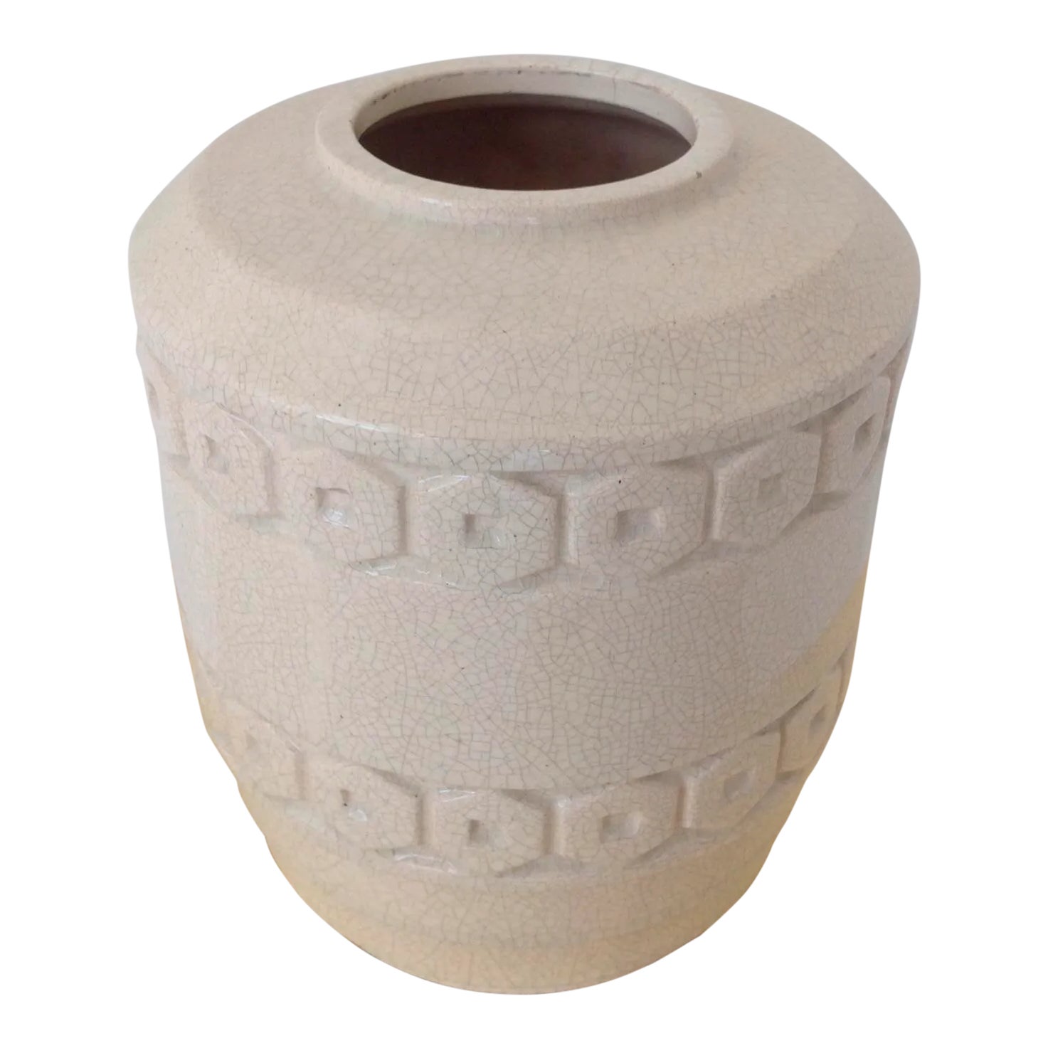 Robert Lallement French Art Deco Ceramic Vase | Chairish