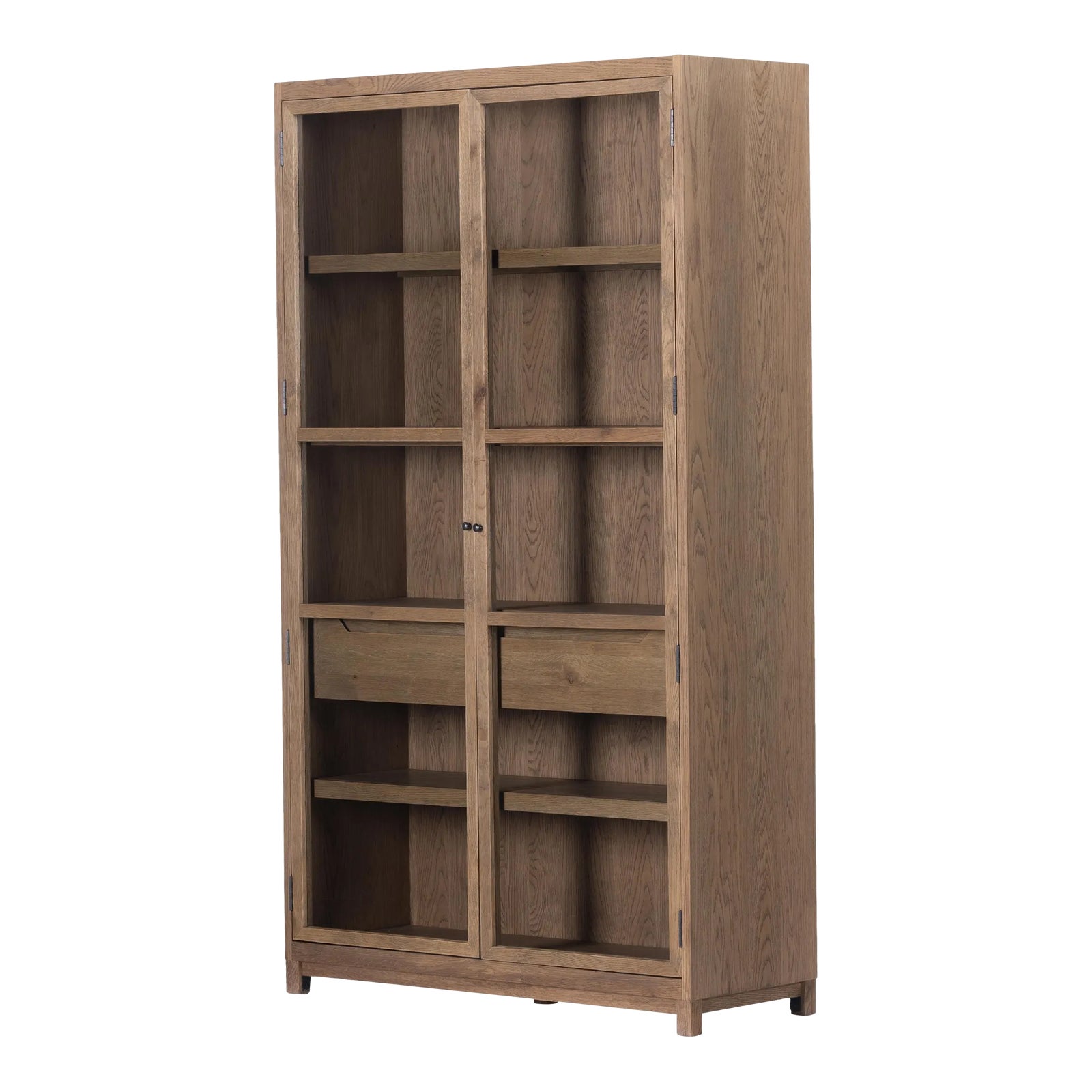Millie Cabinet, Drifted Oak Veneer | Chairish