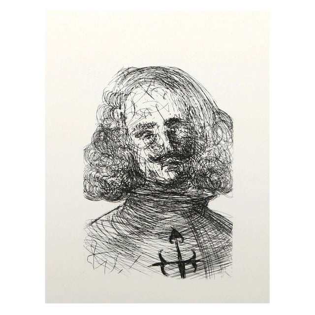 Salvador Dali Etching - Velazquez | Chairish