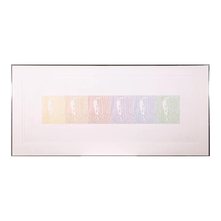 Mid 20th Century EK Spectrum III 17/50 Signed Lithograph by Ellsworth ...