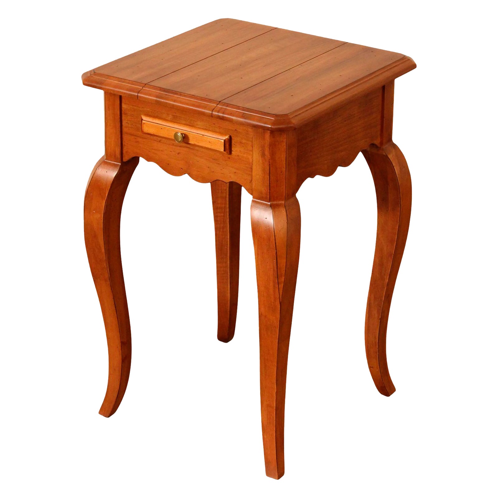Ethan Allen Country French Style Side Table | Chairish