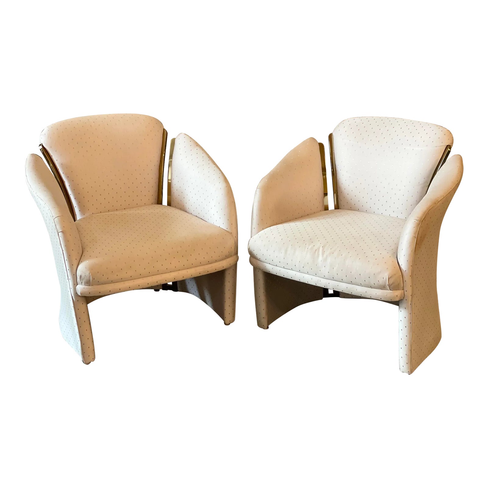1980s Vintage Postmodern Chairs - a Pair | Chairish