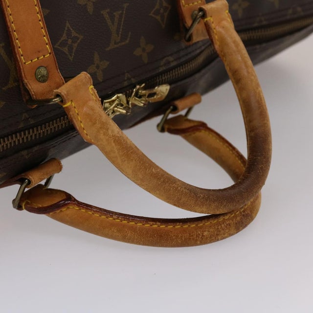 Louis Vuitton Monogram Keepall 55 Boston Bag M41424 Lv Auth Ki3066 ...