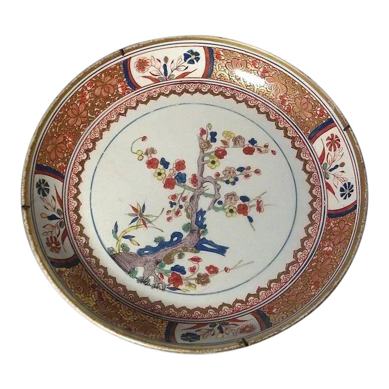 1810 Spode Imari Porcelain 282 Kakiemon Bowl | Chairish
