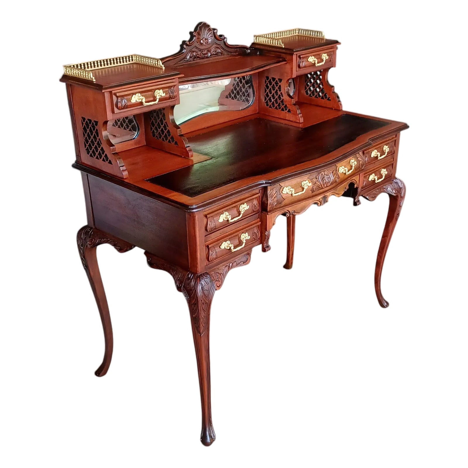 1900s Louis XV Style Writing Desk | Chairish