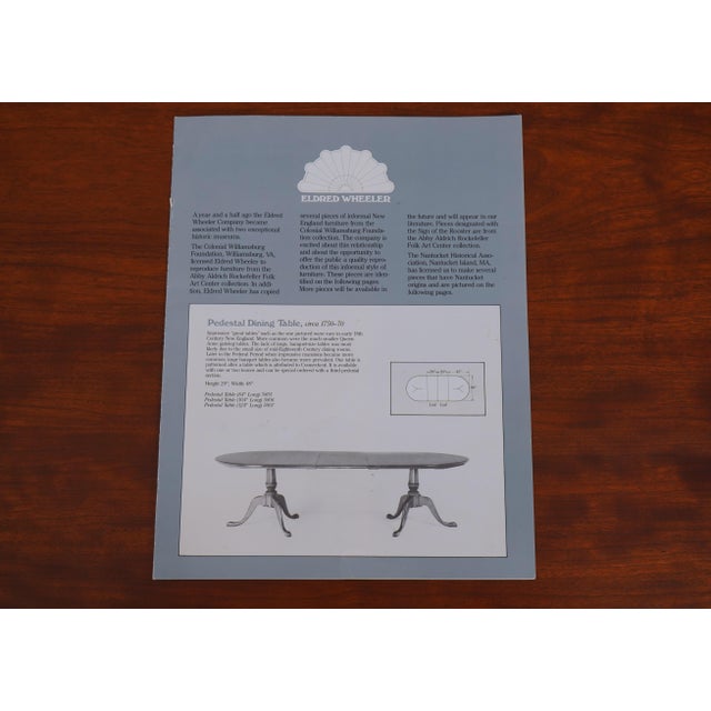 Eldred Wheeler Bench Made Cherry Dining Table | Chairish