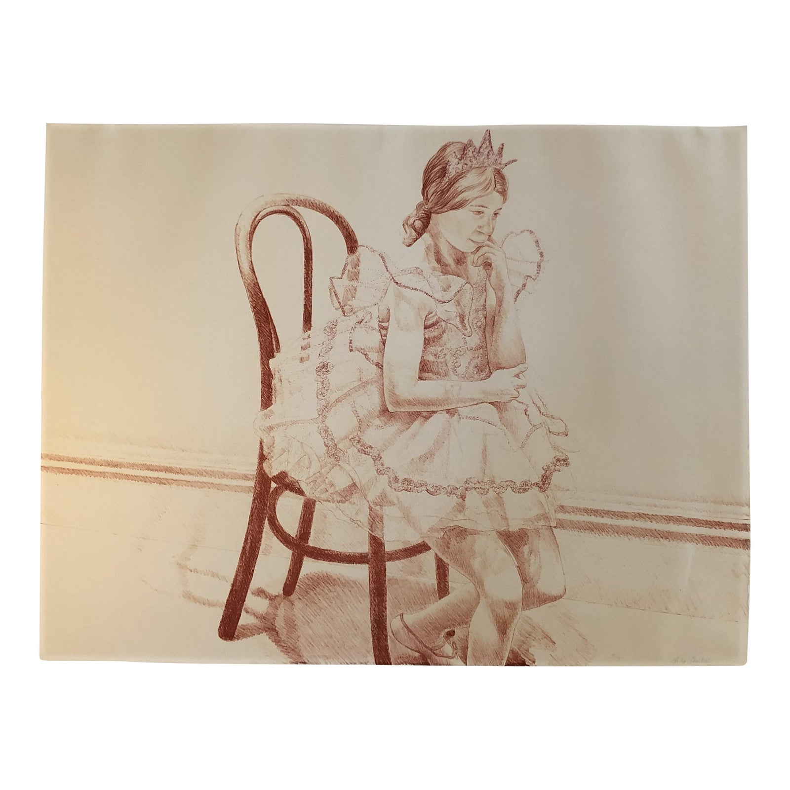 Philip Pearlstein Lithograph Rare Artist Proof of "Ellen in TuTu, 1972 ...