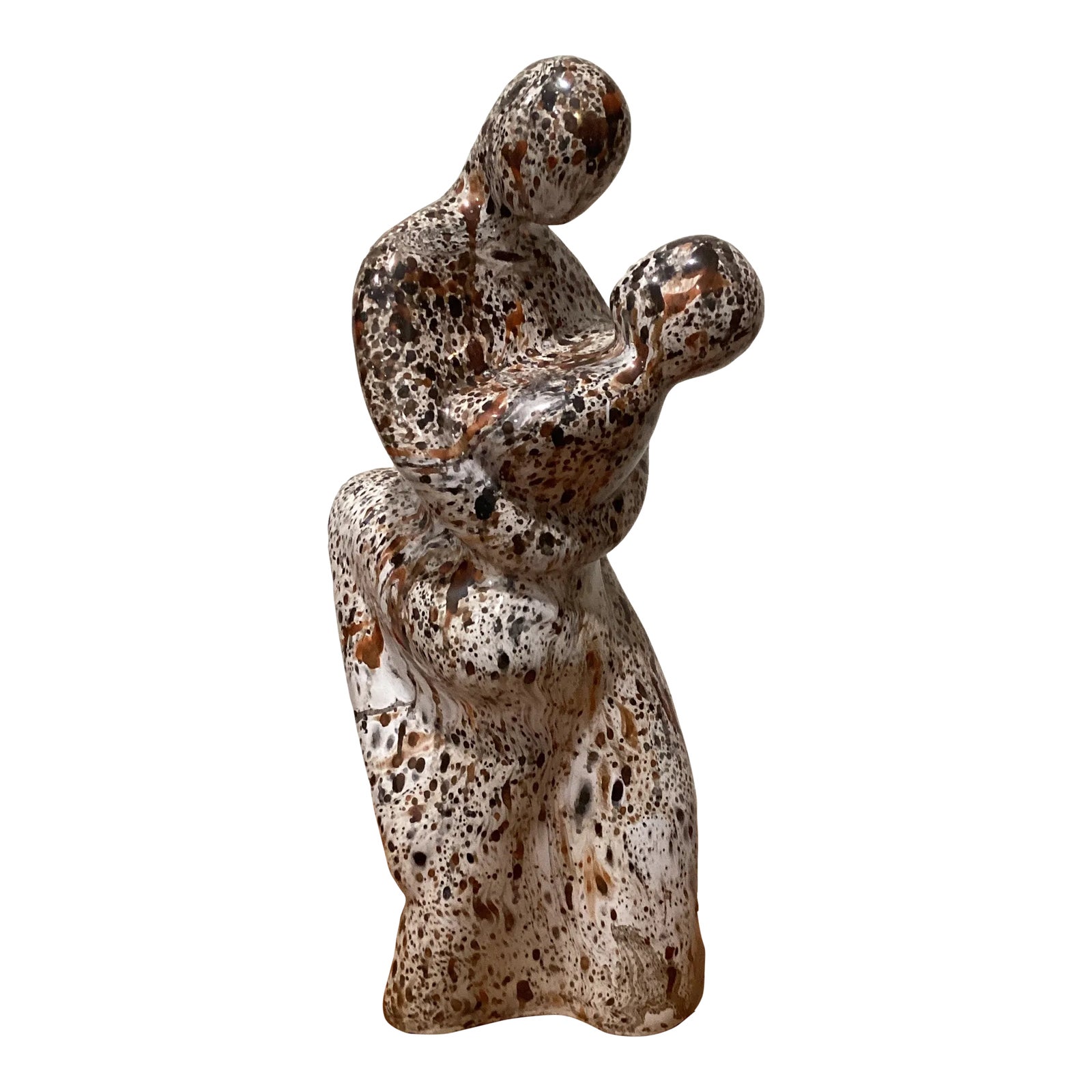 Late 20th Century Haeger Royal Ceramic Porcelain Pottery Abstract ...