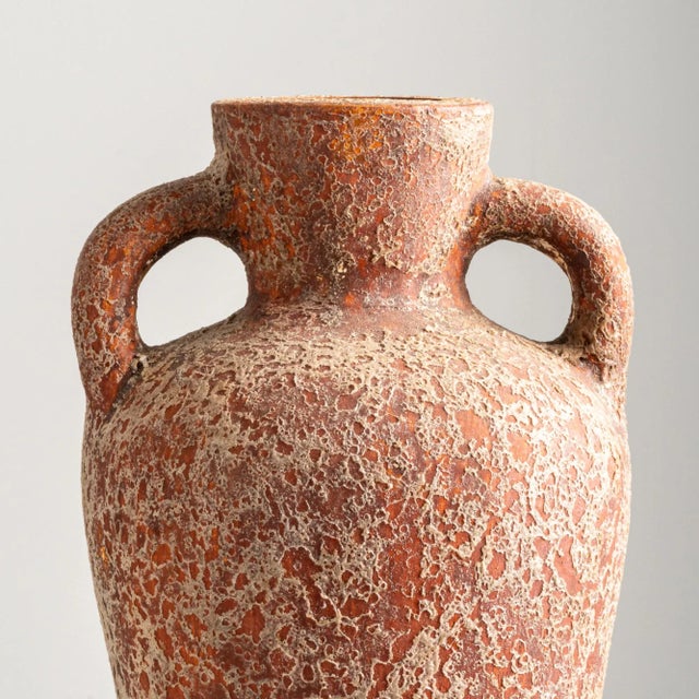 Rust Vase, Red Terracotta | Chairish